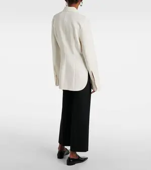 TOTEME Satin Button Down Shirt
