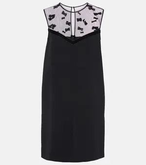 Max Mara Nandina Bow-detail Minidress