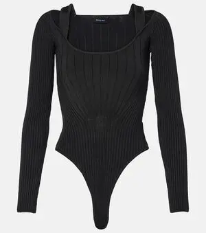 MUGLER Knitted Bodysuit