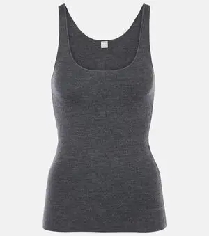 TOTEME Wool-blend Tank Top