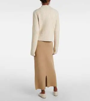 TOTEME Petite Chunky Wool And Cashmere Sweater