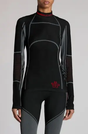 Moncler Printed Performance Tops For Women