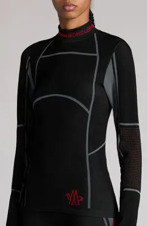 Moncler Long-sleeve Active T-shirt