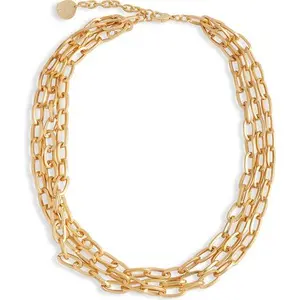 KARINE SULTAN Layered Chain Necklace - Gold
