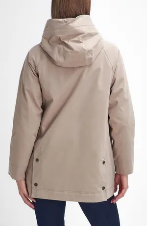 Barbour Winter Beadnell Waterproof Jacket - Sand Dune Beige/classic