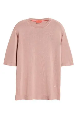 Isaia Silk Sweater - Light Pink