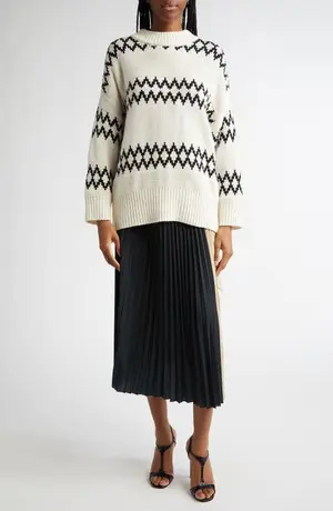 REISS Ivy Wool Blend Fair Isle Sweater