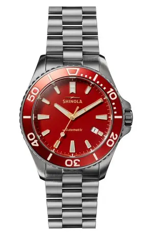 Shinola Titanium Bracelet Watch - Cardinal