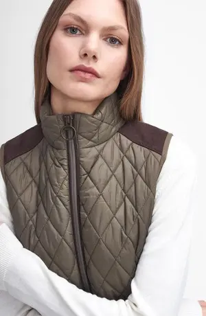 Barbour Highfield Mixed Media Vest