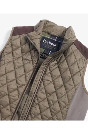 Barbour Highfield Mixed Media Vest
