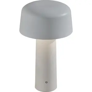 ADESSO Lenny Cordless Led Table Lamp - White