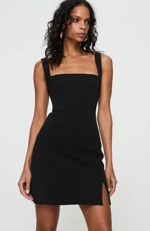 Princess Polly Bombshell Mini Dress - Black