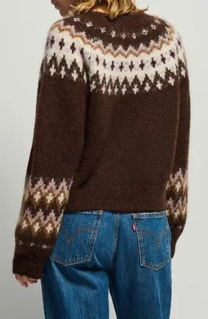 Nation Ltd Lula Fair Isle Cardigan