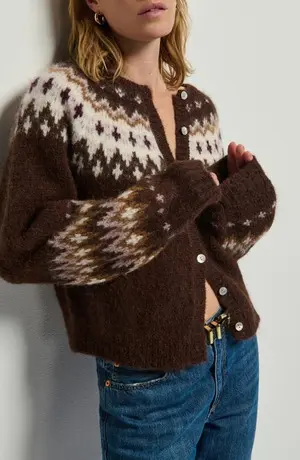 Nation Ltd Lula Fair Isle Cardigan