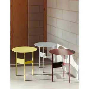 HAY Shim Coated-steel Coffee Table 51cm