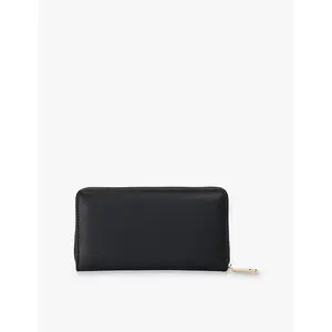 DUNE Kelbey Logo-print Faux-leather Wallet