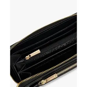 DUNE Kelbey Logo-print Faux-leather Wallet