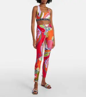 Emilio Pucci Iride Sports Bra - Multicoloured