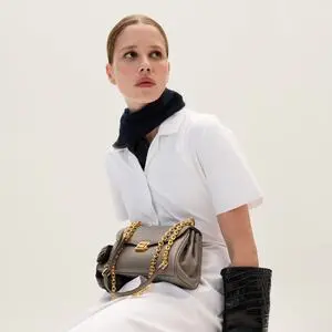 Miu Miu Leather Shoulder Bag