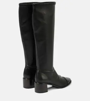 Tory Burch Leather Knee-high Boots - Black