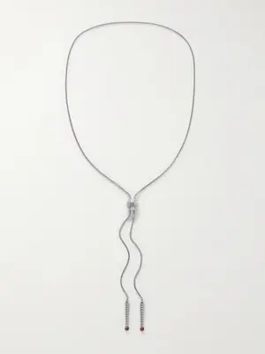 JACQUES MARIE MAGE Plated Tigers Eye Necklace