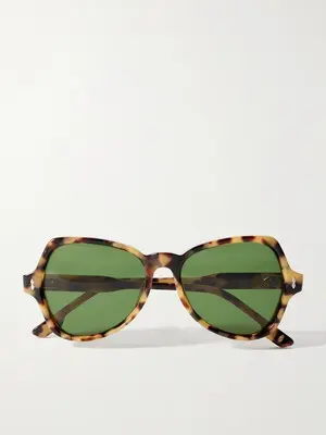 JACQUES MARIE MAGE Candy D-frame Sunglasses - Tortoiseshell