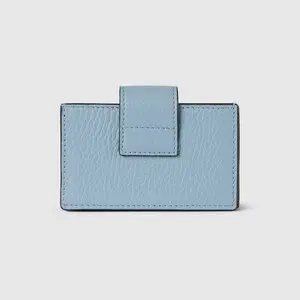 Gucci Bi-color Gg Marmont Card Case Leather