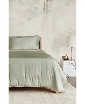 ETTITUDE Luxe Cleanbamboo Sateen+ Pillowcase Set - Fern