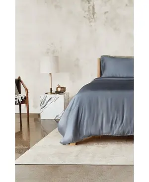 ETTITUDE Luxe Cleanbamboo Sateen+ Duvet Cover - Indigo