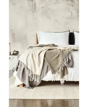 ETTITUDE Luxe Cleanbamboo Sateen+ Duvet Cover, California - Cloud