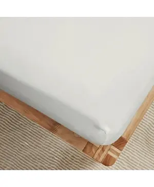 ETTITUDE Luxe Cleanbamboo Sateen+ Fitted Sheet, King Stone