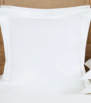 Frette Leisure Sateen Square Cushion Cover - Ivory