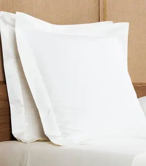 Frette Leisure Sateen Square Cushion Cover - Ivory
