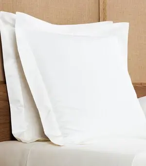 Frette Leisure Sateen Square Cushion Cover - Ivory
