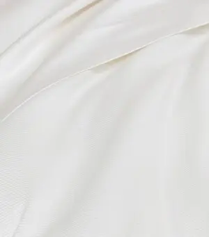 Frette Leisure Sateen Square Cushion Cover - Ivory