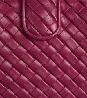 Bottega Veneta Small Leather Lauren 1980 Clutch - Pink