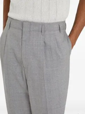 Brunello Cucinelli Tapered Virgin Wool Trousers