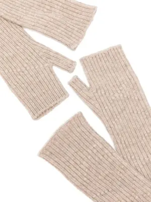 BARRIE Cashmere Fingerless Gloves