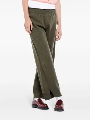 BARRIE Tapered-leg Cashmere Trousers