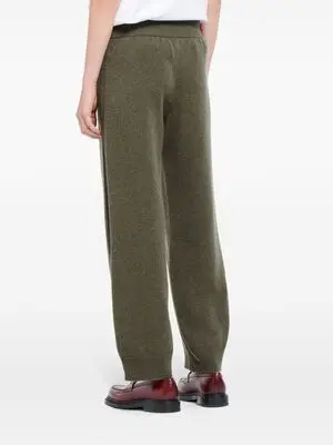 BARRIE Tapered-leg Cashmere Trousers