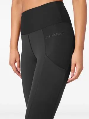 PLEIN SPORT High-waisted Leggings - Black