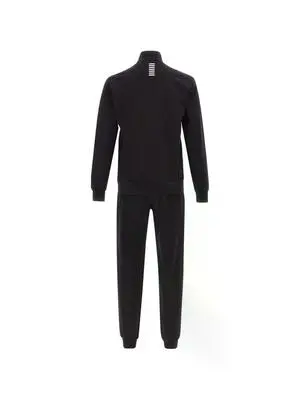 EA7 Zip-up Tracksuit Set - Black
