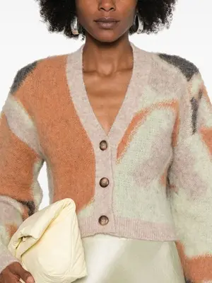 Nanushka Henny Cardigan - Orange