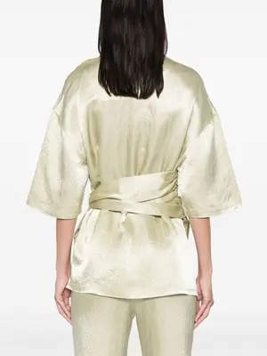 Nanushka Besia Blouse - Green