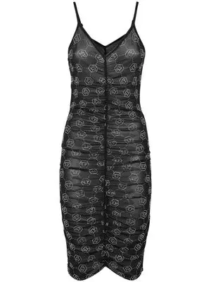 Philipp Plein Sheer Cocktail Dresses