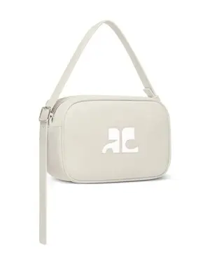 COURREGES Reedition Leather Camera Bag
