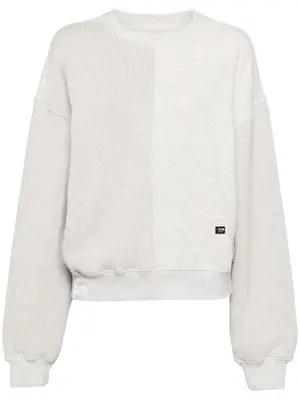 Izzue Patchwork Crewneck Sweatshirt