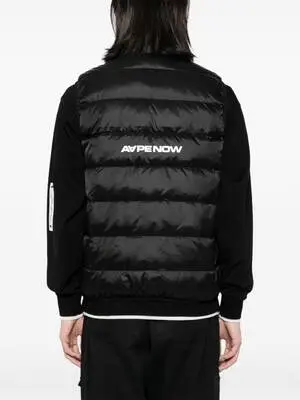 AAPE BY *A BATHING APE Logo-patch Padded Gilet