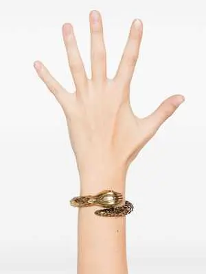 Chloé Snake Motif Bracelet - Gold