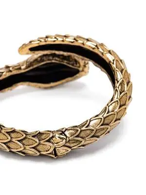 Chloé Snake Motif Bracelet - Gold